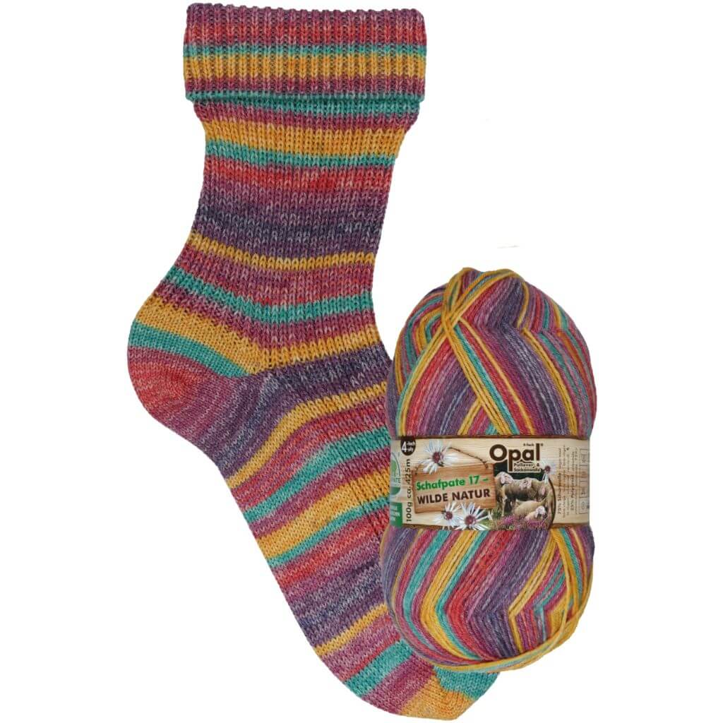 Schafpate 17 4-fädige Sockenwolle von Opal lieblingsgarn.de