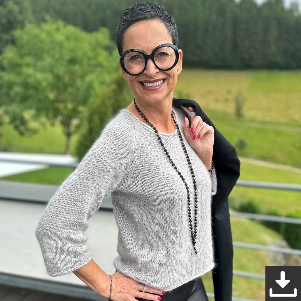 Sharin Tee Strickanleitung von Kerstin Ritter