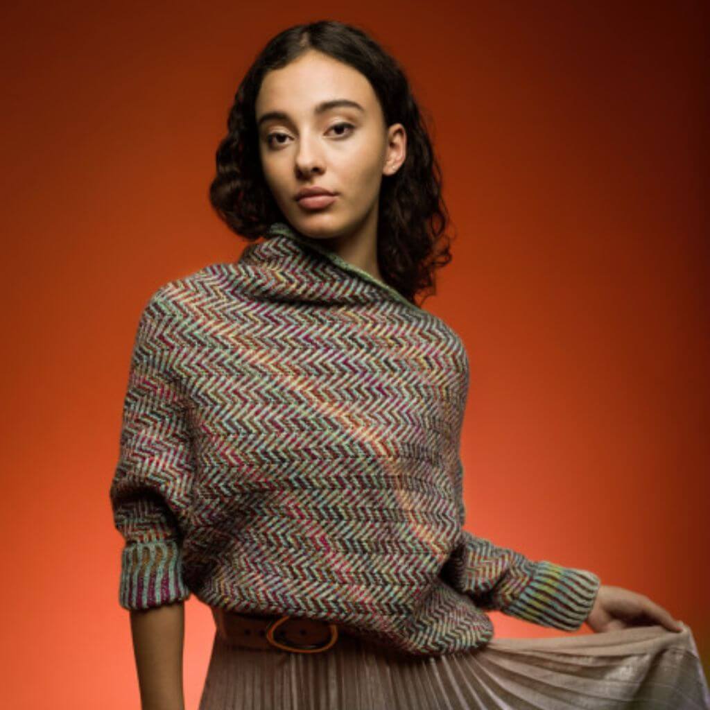 Pullover Maud Strickanleitung von Schoppel Wolle